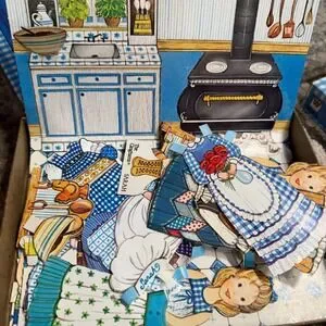 Whitman | Toys | Vintage The Ginghams Paper Doll Playset Lot Boxes ...